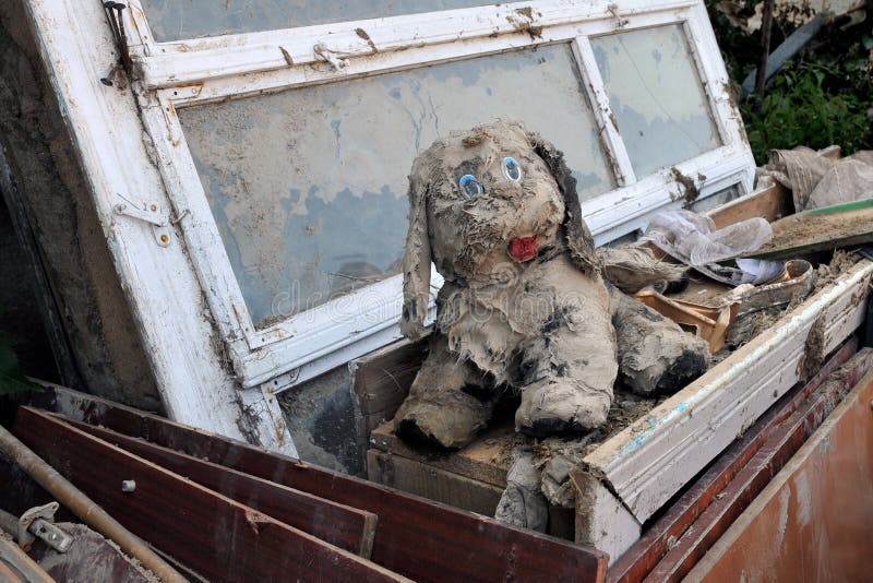 Life after Devastating Floods Stock Image - Image of flood, destruction ...