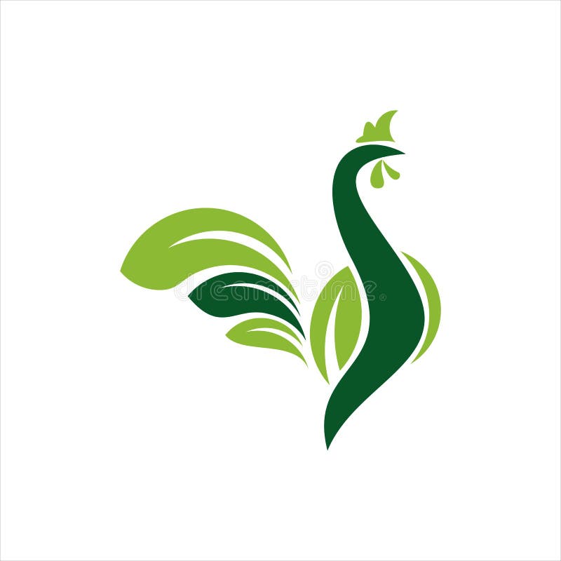 Life End Chicken Vector Logo Modern Graphic Abstract Stock Vector ...