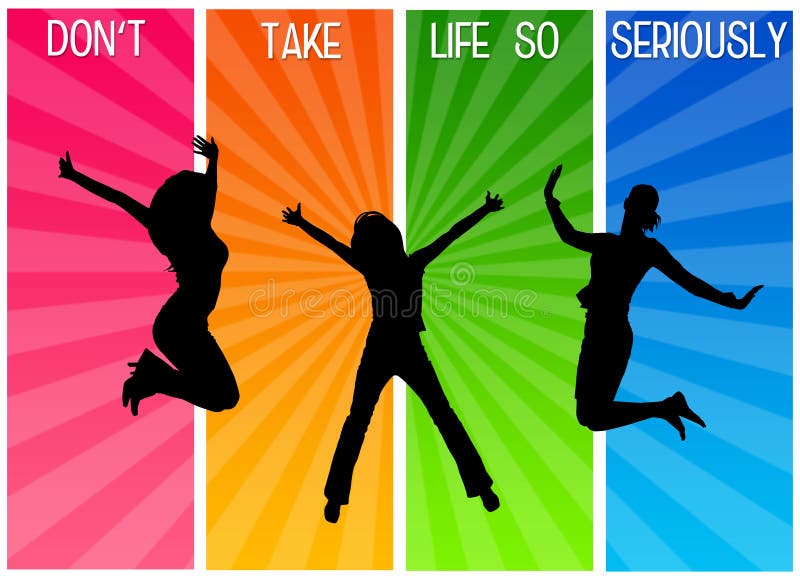 Life fun stock illustration. Illustration of serious - 53878440