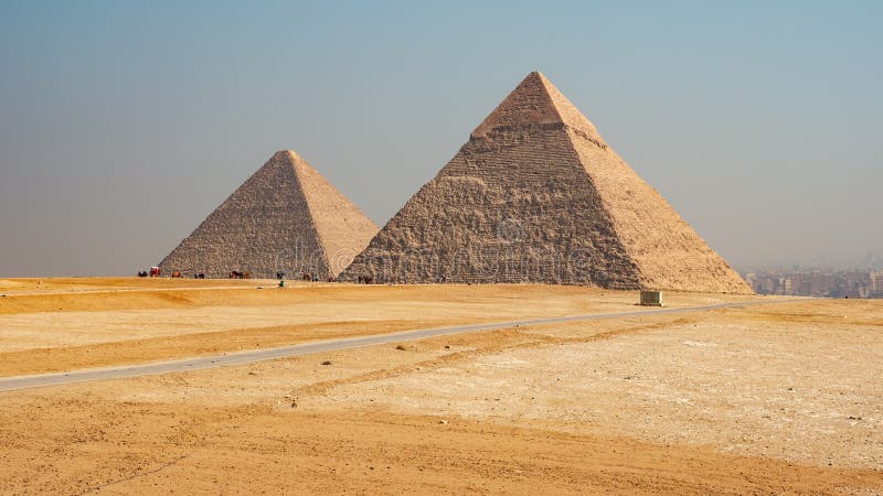 Daily Life in Giza Pyramid Complex or Necropolis Stock Video - Video of ...