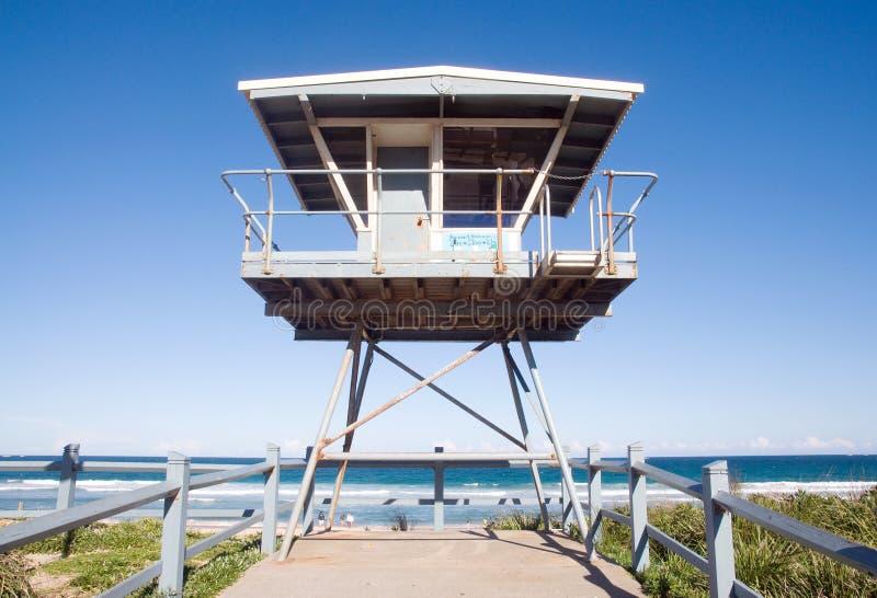 Life guard house stock image. Image of holidays, house - 16210419