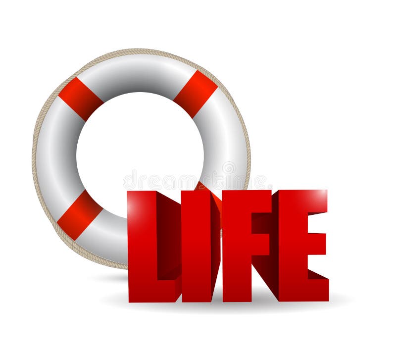 SOS Life Saver stock vector. Illustration of lifeguard - 17817206