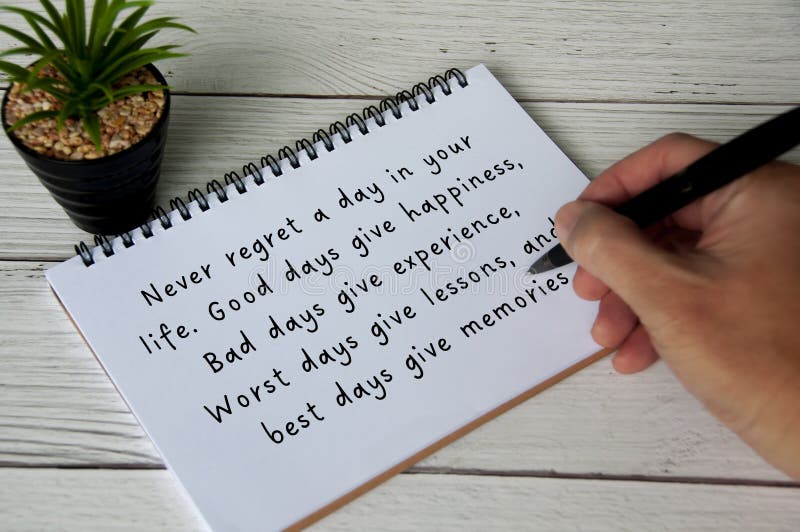 Life Inspirational Quote about Life and Living. Inspirational Concept ...