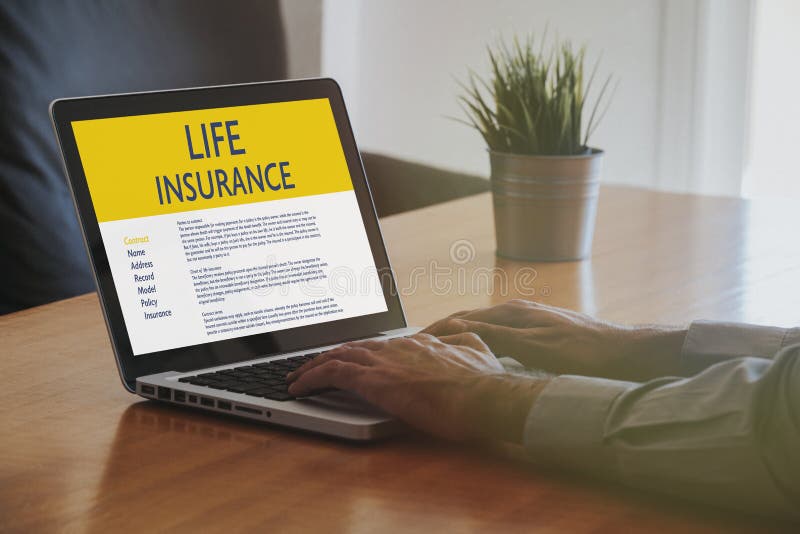 Life Insurance concept stock image. Image of form, financial - 94057883