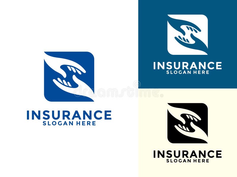 Life Insurance Logo Design Vector, Care and Protection Insurance with ...