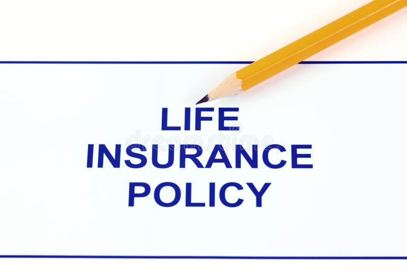 Life Insurance Policy stock photo. Image of accident, paper - 9915200
