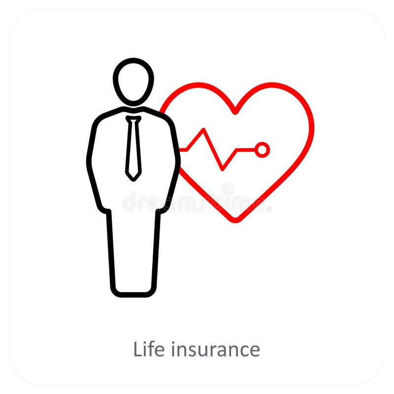 Life Insurance stock vector. Illustration of concept - 338626015