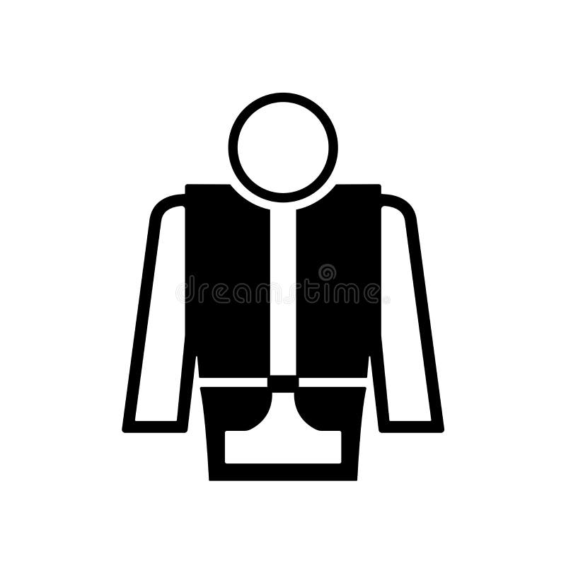 Life Jacket Required Symbol Sign, Vector Illustration, Isolate on White ...