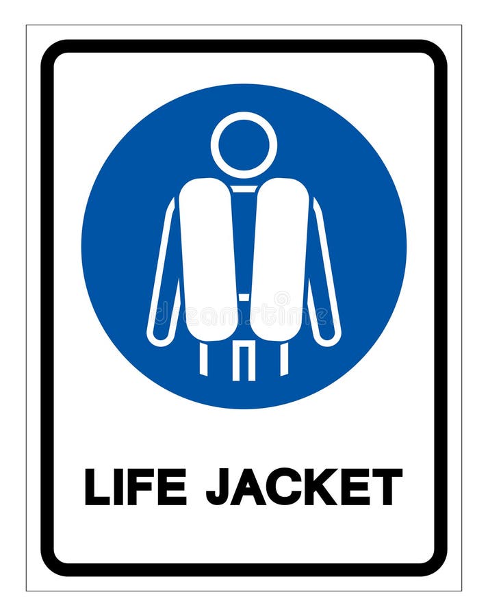 Life Jacket Symbol Sign, Vector Illustration, Isolate on White ...