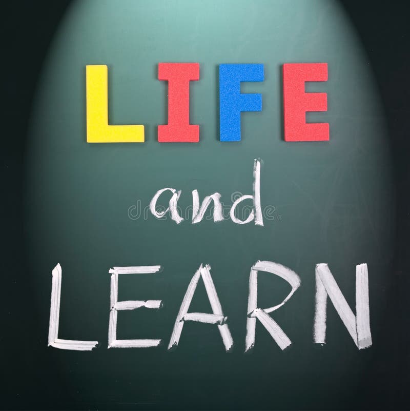 Life and learn stock image. Image of background, creative - 18869919