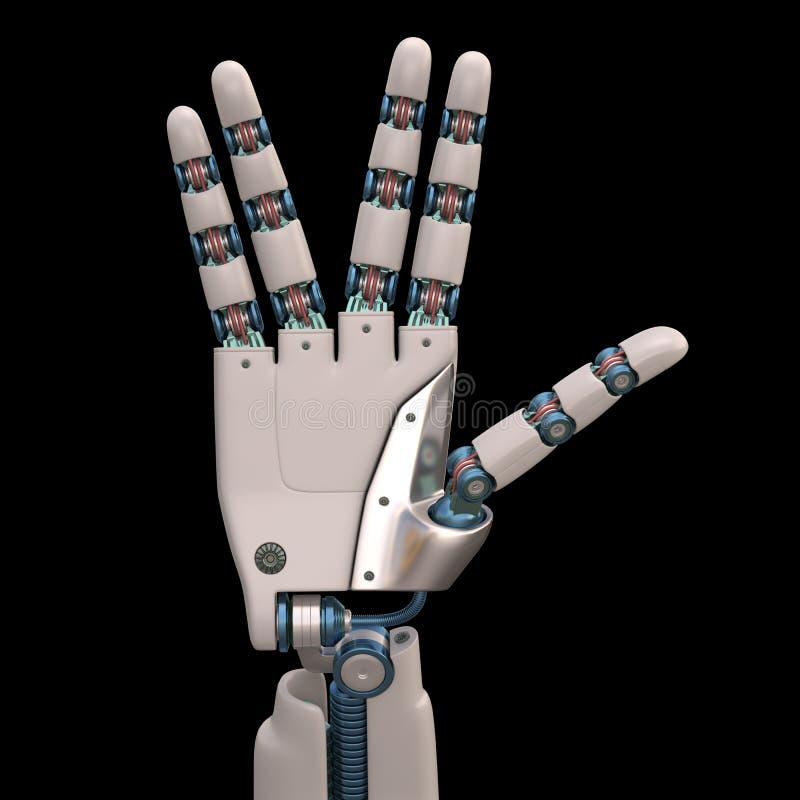 Life Long and Prosper Robot Stock Photo - Image of robotic, invention ...