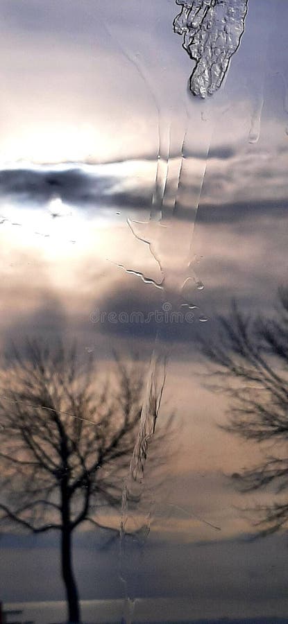 Life is Magical in Winter through a Lens Stock Photo - Image of lens ...