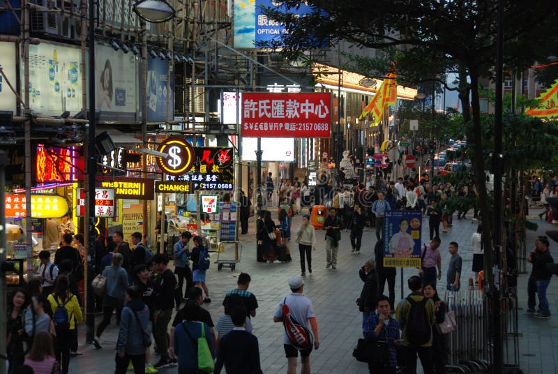 Hong Kong people editorial stock image. Image of hong - 106330609