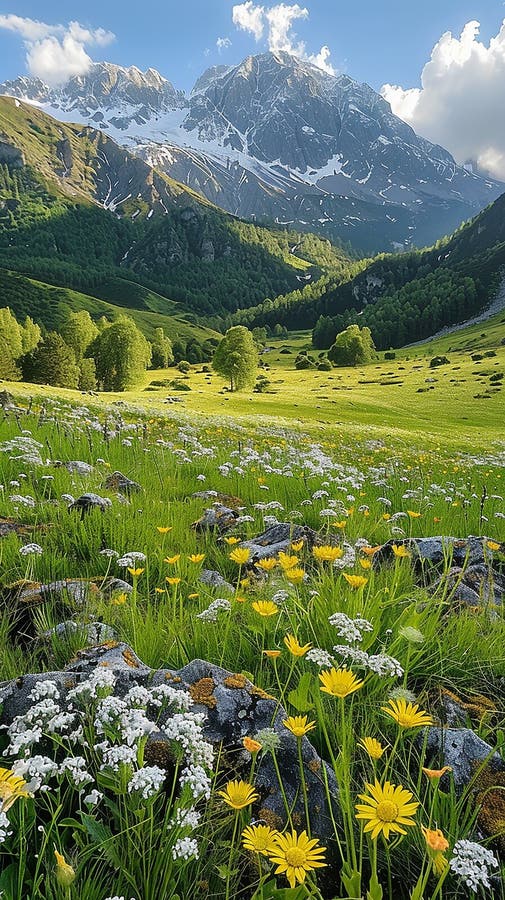 Life with Nature stock illustration. Illustration of landscape - 342005706