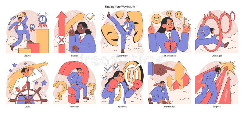 Life Navigation Set. Personal Progress and Finding Purpose in Life ...