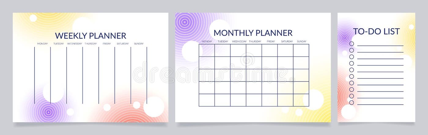 Timetable Worksheet Design Template Stock Illustrations – 313 Timetable ...