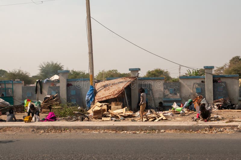 The Life of Poor People in a Slum, India Editorial Stock Image - Image ...