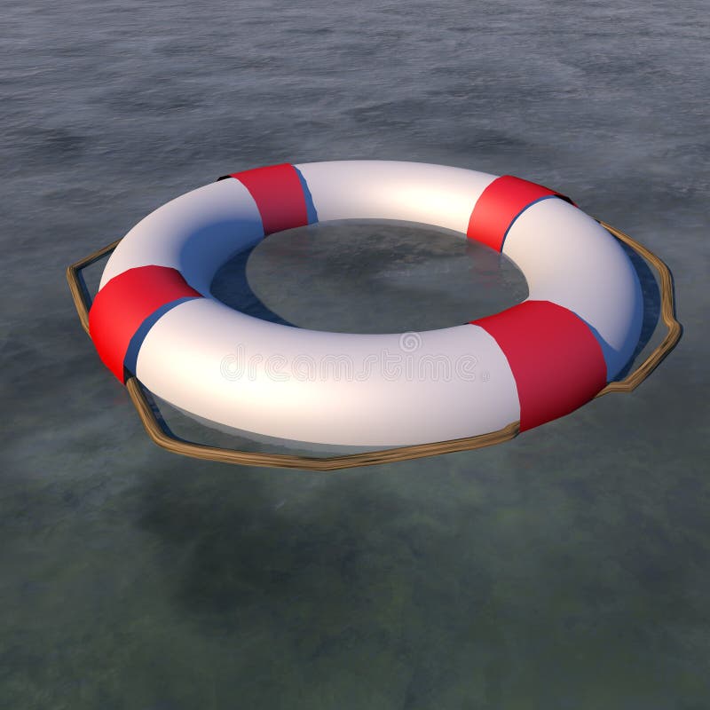 Life preserver stock illustration. Illustration of buoy - 51047506