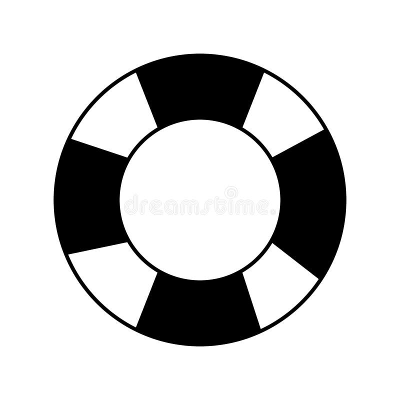 Life preserver icon image stock illustration. Illustration of lifebuoy ...
