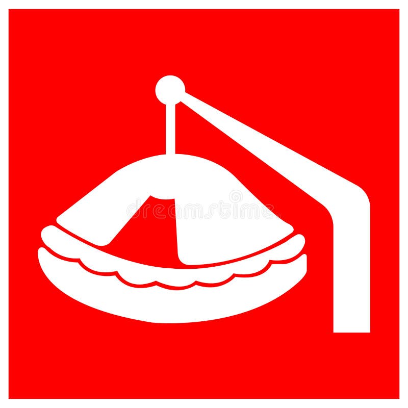 Life Raft Symbol Sign, Vector Illustration, Isolate on White Background ...