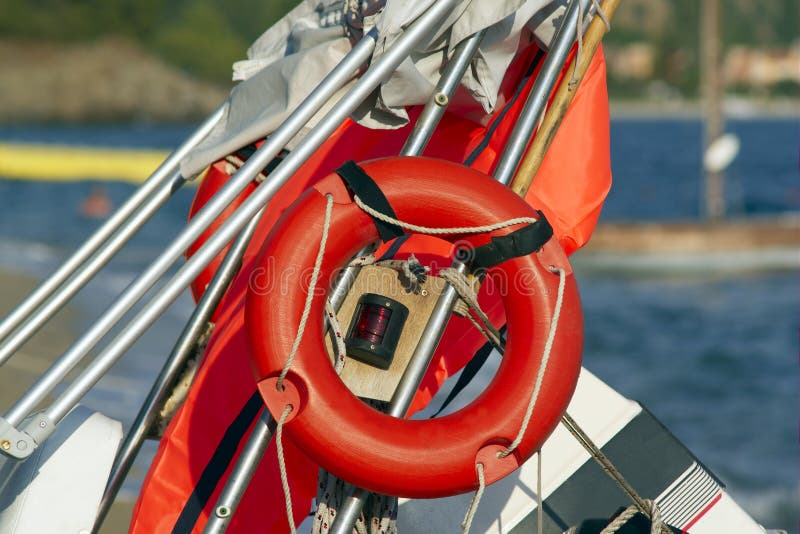 Lifeboat stock photo. Image of orange, blue, onboard - 19804806