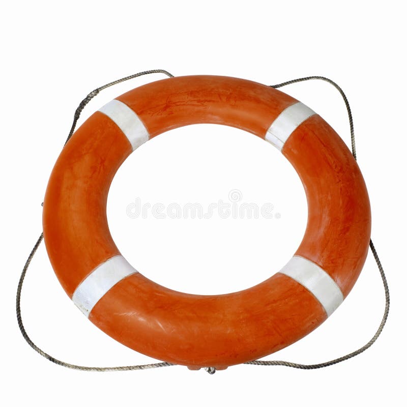 Red and White Life Ring stock image. Image of swim, device - 43052691