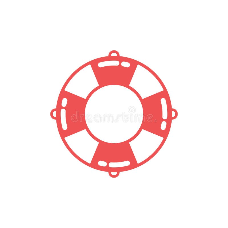 Life Ring Icon,Vector and Illustration Stock Vector - Illustration of ...