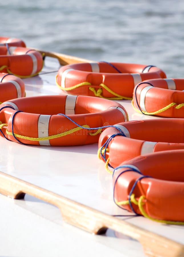 Life Rings 2 stock image. Image of save, boat, preserver - 1824703
