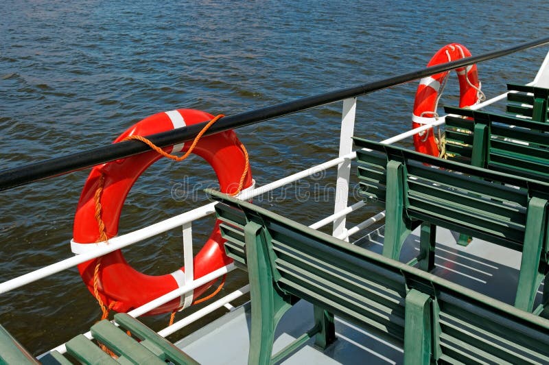 Handrail on the ship. stock photo. Image of leisure, equipment - 20525854