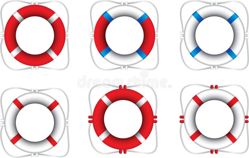 White Life Preserver Clipart