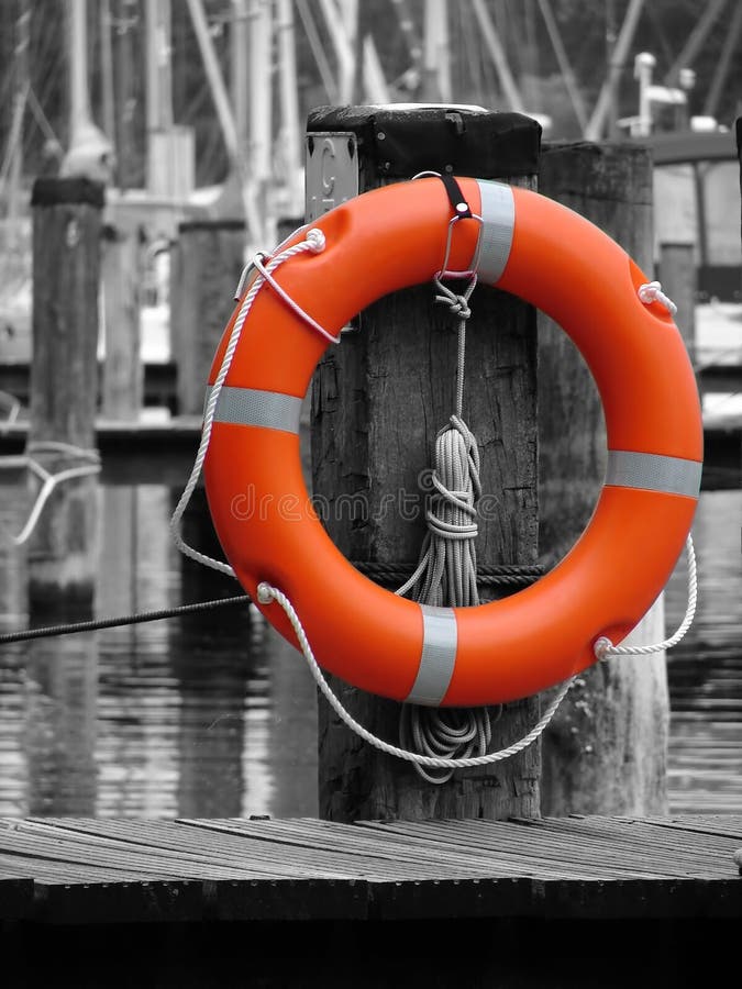Life-saver stock photo. Image of drown, marine, orange - 2791480
