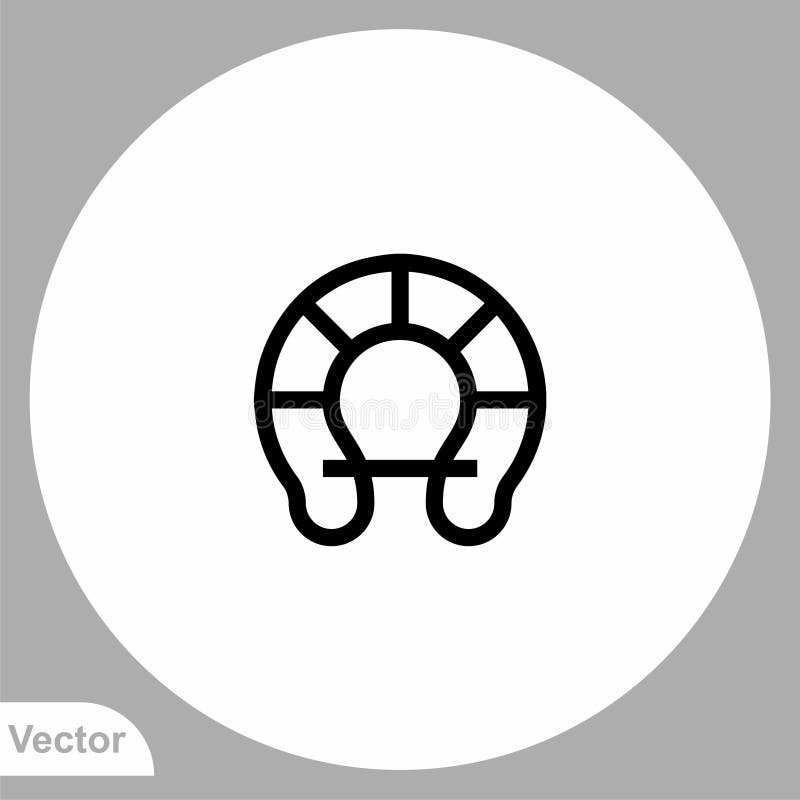 Life Saver Vector Icon Sign Symbol Stock Vector - Illustration of ...