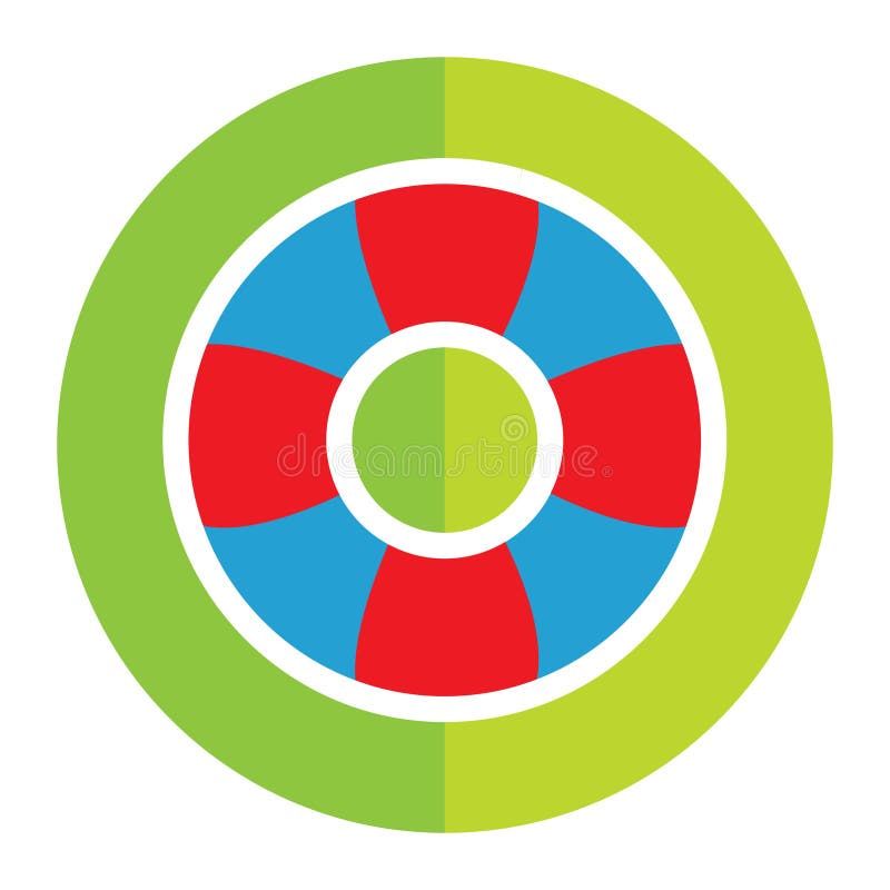 Life Saver. Vector Illustration Decorative Design Stock Vector ...