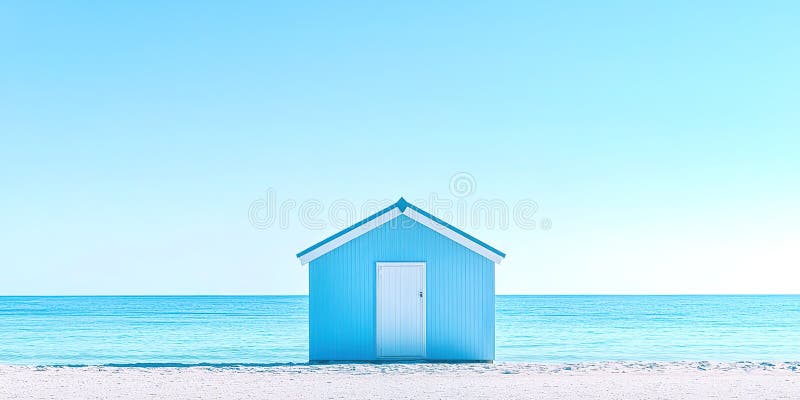 A Life-saving Bay on the Beach Stock Image - Image of water, outdoors ...
