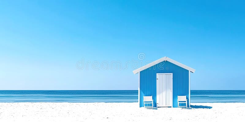 A Life-saving Bay on the Beach Stock Image - Image of rescue, summer ...