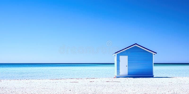 A Life-saving Bay on the Beach Stock Photo - Image of swim, vacation ...