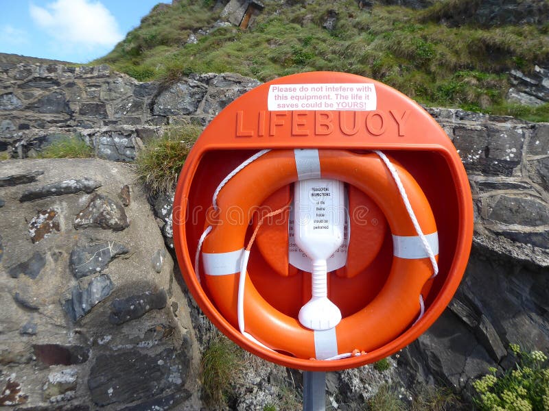 Life saving device stock image. Image of lifebuoy, england - 97788027