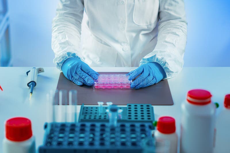 Life Science Research Laboratory Stock Image - Image of analysis ...