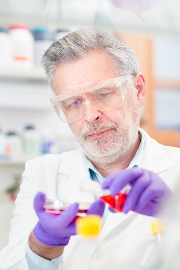 Life Scientist Researching in the Laboratory. Stock Photo - Image of ...