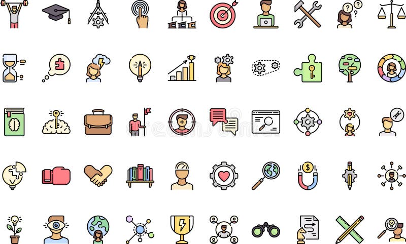 Life Skills Icons High-Quality Vector Icons Collection with Editable ...