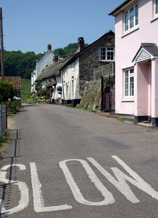 Life in the slow lane stock image. Image of residence - 1043603