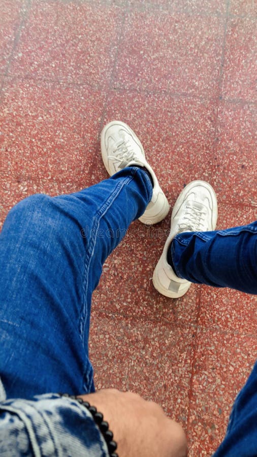 Life Style Shoes Jens Pants Stock Image - Image of pants, jens: 389445577