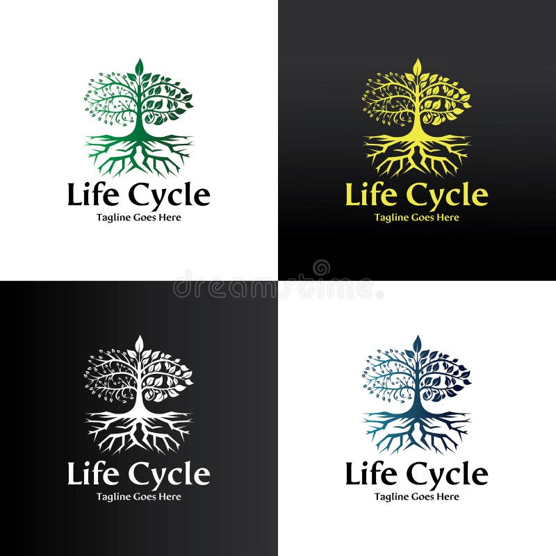 Life Tree Icon stock illustration. Illustration of farm - 196240321