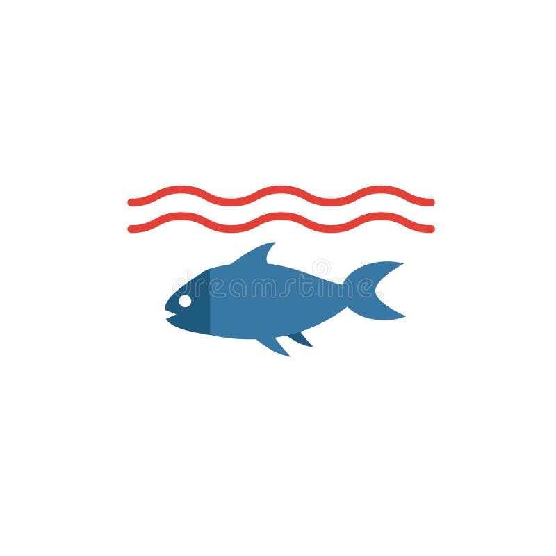 Life Under Water Icon. Simple Flat Element from Community Collection ...