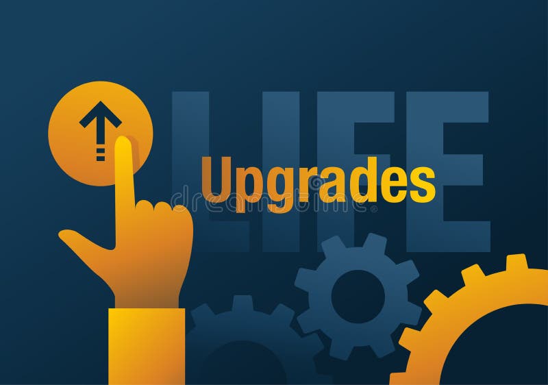 Life Upgrades - Small daily Optimizations Stock Vector - Illustration ...