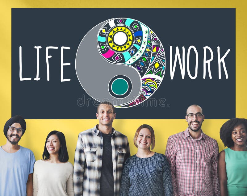 Life Work Balance Functional Nature Active Style Concept Stock Photo ...