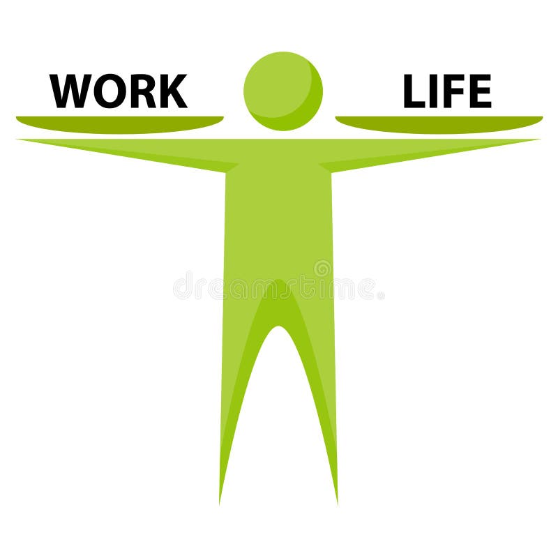 Work Life Balance Vector Stock Illustrations – 4,274 Work Life Balance ...