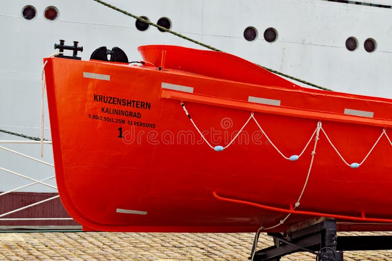Lifeboat floats stock image. Image of float, navy, equipment - 26281841