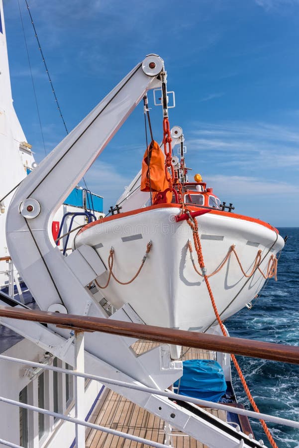Lifeboat stock image. Image of rope, rescue, liner, lifeboat - 74185247