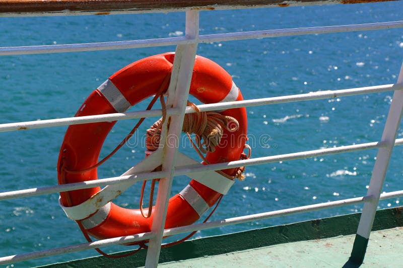 Lifebuoy stock photo. Image of detail, float, nautical - 391919228